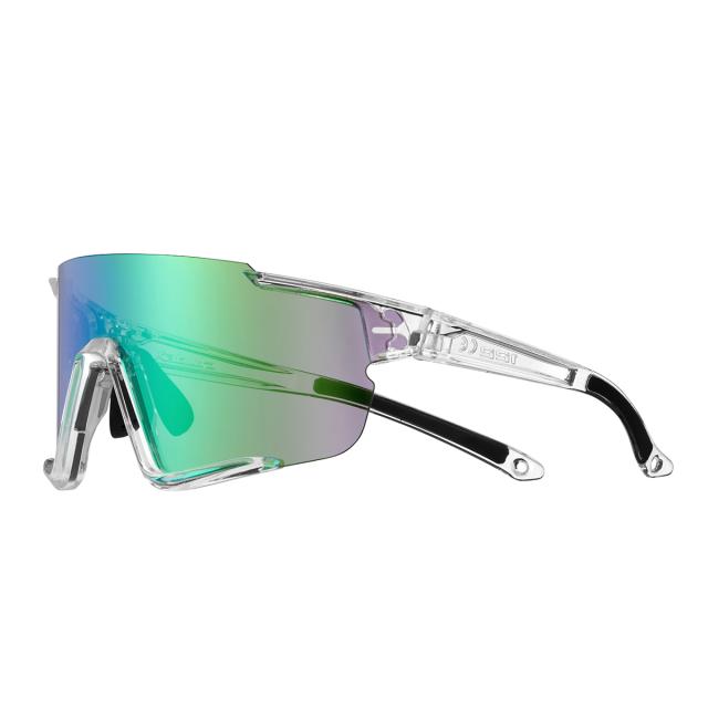 OGK 122 サングラス クリスタルクリア/モーブグリーン