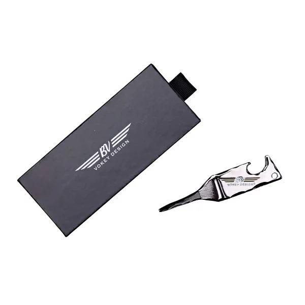 Vokey Bottle Opener Divot Tool - Gun l/White/Gold ボーケイ ボトル オープナー ディボットツール