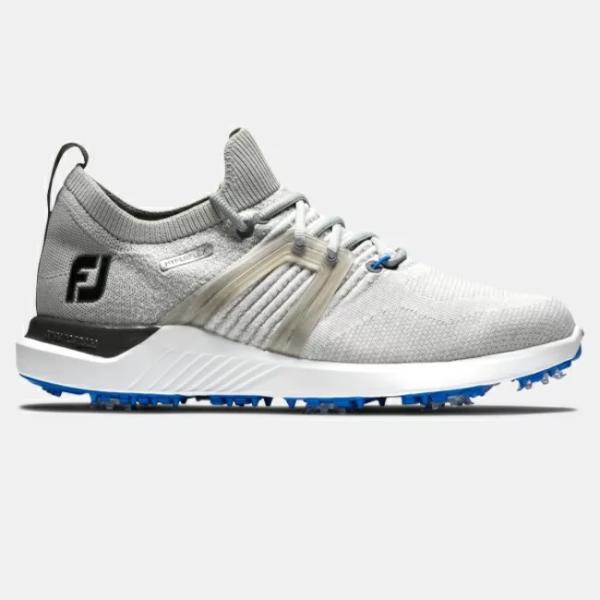 在庫あり！FootJoy HyperFlex Golf Shoes - Grey/White/Blue フットジョイ ハイパーフレックス ゴルフ シューズ
