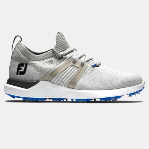 在庫あり！FootJoy HyperFlex Golf Shoes - Grey/White/Blue フットジョイ ハイパーフレックス ゴルフ シューズ