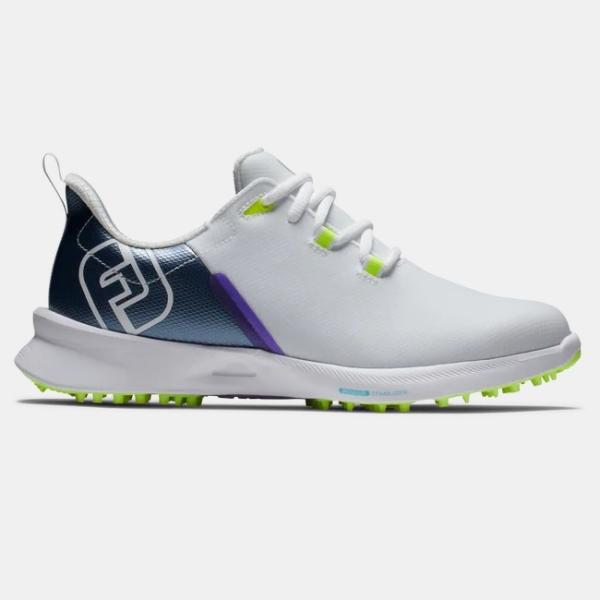 FootJoy FJ Fuel Sport Women's Golf Shoes - Navy / Lime フットジョイ FJ フューエル レディース ゴルフ シューズ 90128
