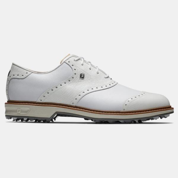 FootJoy Premiere Series - Wilcox Golf Shoes White / Lizard Printフットジョイ ウィルコックス ゴルフ シューズ 54322