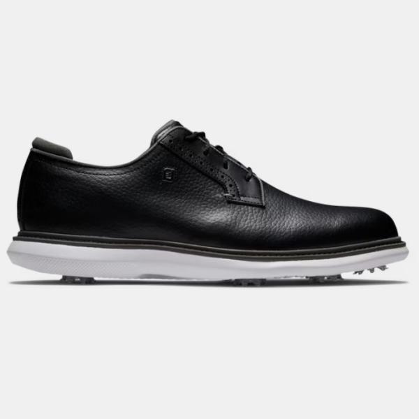 FootJoy Traditions Blucher Golf Shoes Black フットジョイ トラディションズ ブルーチャー ゴルフ シューズ 57939