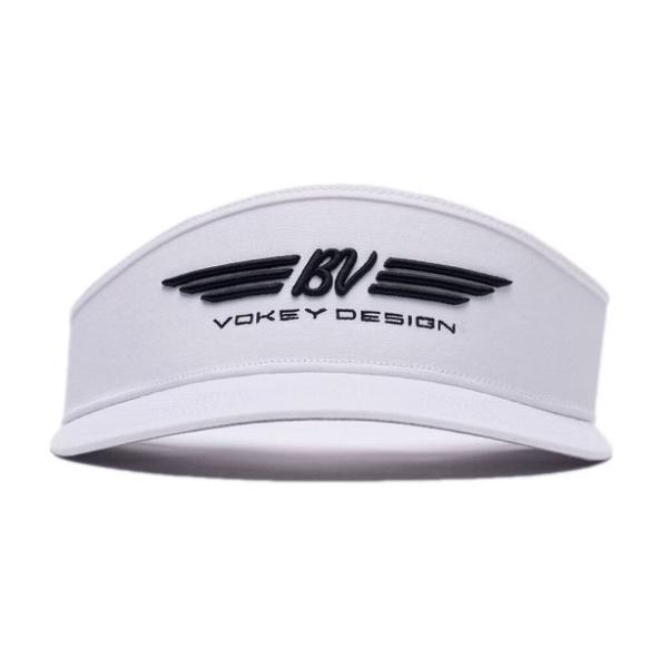 Titleist Vokey BV Wings Tour Visor ‐ White + Black タイトリスト ボーケイ オーシャンサイド キャップ 220016