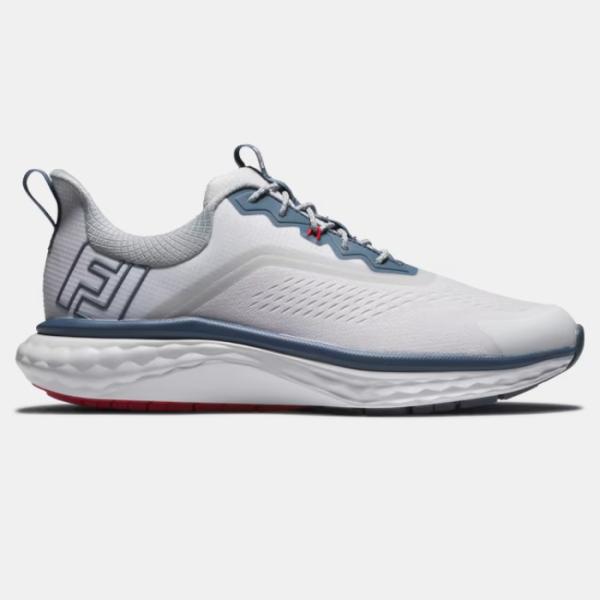 FootJoy Quantum Golf Shoes White / Blue / Red フットジョイ クオンタム ゴルフ シューズ 56989