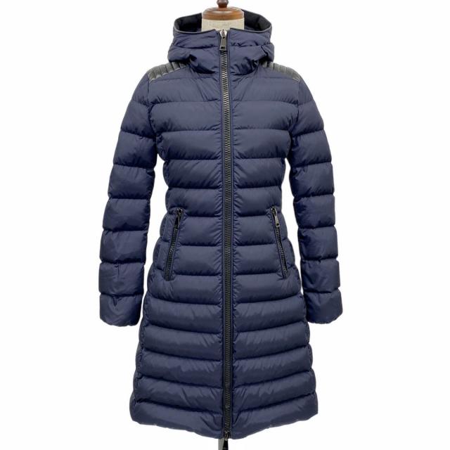 ★SALE【5apm0024】モンクレール ダウンジャケット 表記サイズ00 ネイビー ナイロン ダウン フェザー E20934937085　C0063【中古】レディース