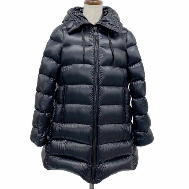 ★SALE【5apm0027】モンクレール ダウンジャケット 1 ブラック ナイロン ダウン フェザー 420934931949　53052【中古】レディース