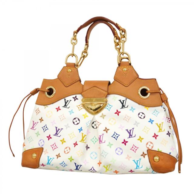 ★SALE【5oe6262】ルイヴィトン ハンドバッグ モノグラム・マルチカラー ウルスラ M40123 ブロン【中古】レディース
