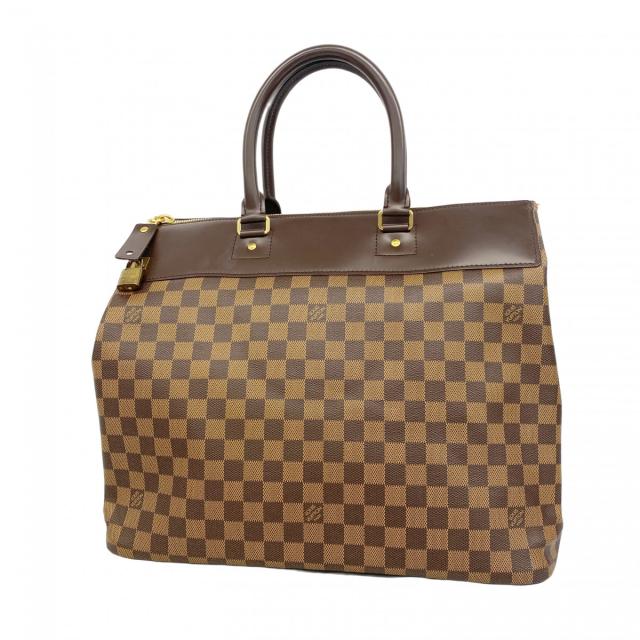 【5pb1503】ルイヴィトン ボストンバッグ ダミエ グリニッジPM N41165 エベヌ【中古】メンズ レディース ユニセックス