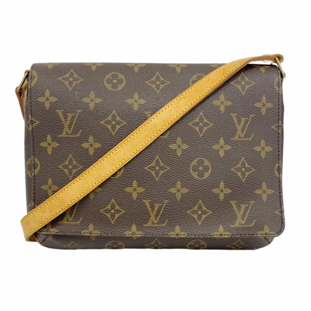 【5pb2227】ルイヴィトン ショルダーバッグ モノグラム ミュゼットタンゴショートストラップ M51257 ブラウン【中古】レディース