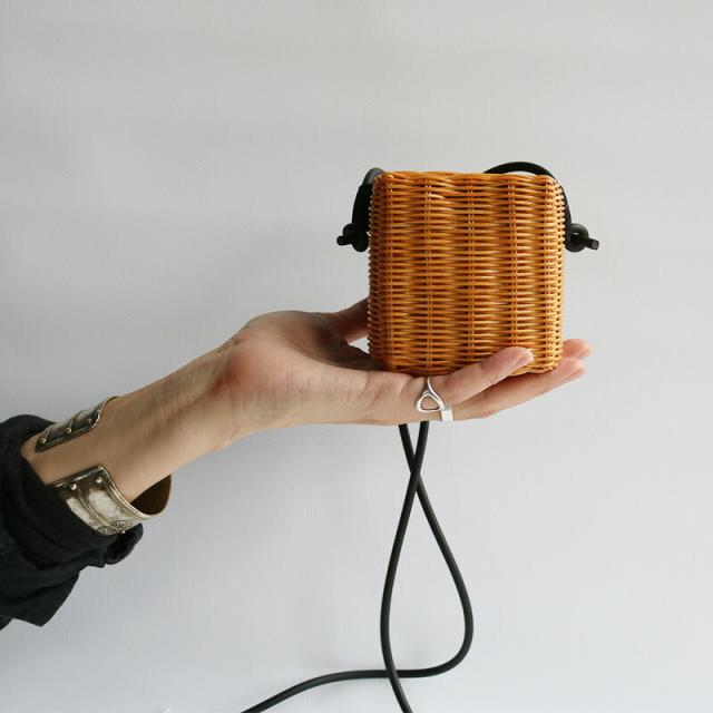 odds オッズ ミニボックスバッグ かごバッグ | MINI BOX BAG ショルダーバッグ ミニバッグ