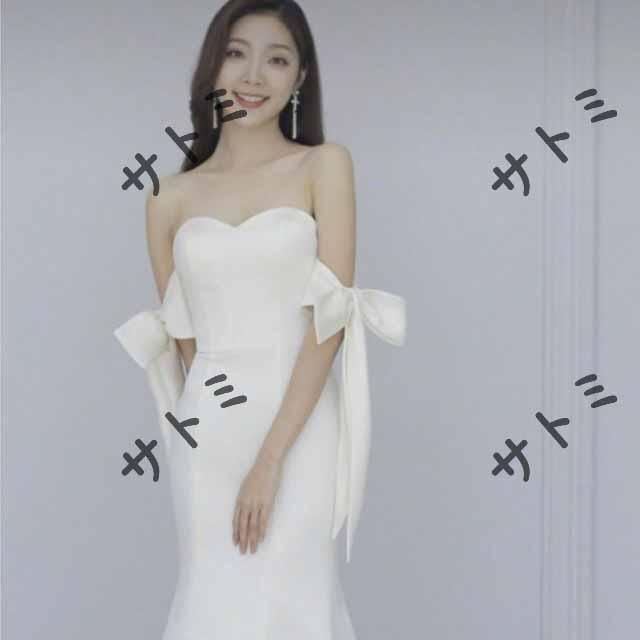 ウェディングドレス マーメイドライン ロングドレス ウェディング