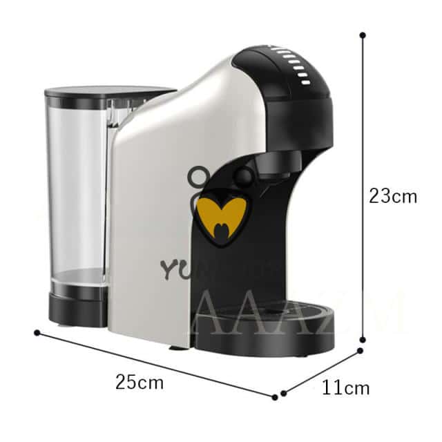 コーヒーメーカー 全自動 カプセル 粉対応 おしゃれ コーヒー コーヒーマシン シャワードリップ式 ドリップ 20bar プレゼント 8カップ 800ml エスプレッソマシン