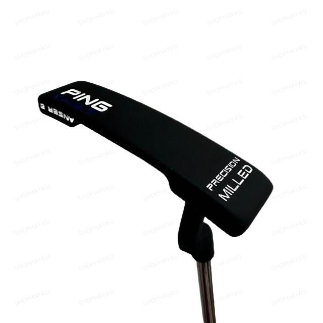 PING ゴルフパター　ゴルフクラブ　GOLF PUTTER ANSER 2 ヘッドカバー付け 美品 ブラック/シルバー（01103001）