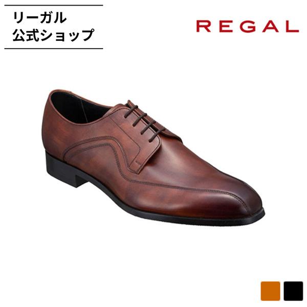リーガル 公式 REGAL 26AL スワールトウ ブラウン ビジネスシューズ メンズ | 靴 メンズビジネス 革靴 本革 シンプル クールマックス 牛革