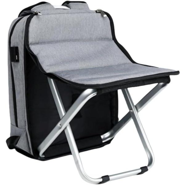 リュックチェア バッグ 座れるリュック 大容量 バックパック アウトドア チェアリュック 折りたたみ 椅子 リュック 防水 運動会 遠足 釣り 野外 海 レジャー 通