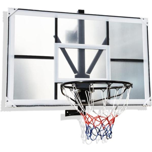 バスケットゴール プロバスケットボールフープ 子供用 家庭室内・屋外 壁取り付 耐久性 バックボード 調整可能な 飛散防止 バスケットボール ストレス解消 レジ