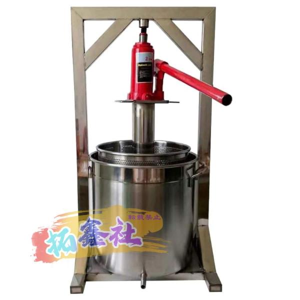 蜜を絞り器 蜂蜜 蜂蜜分離器 手動 蜂蜜濾過器 遠心分離機 はちみつ 蜜蜂ワックス 蜂蜜絞り機 ジャック 2トン 2T 養蜂農場 ステンレス (22L)