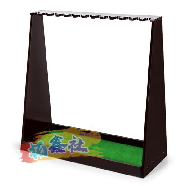 ゴルフクラブスタンド 木製ゴルフクラブ主催者、13穴の大型フロアゴルフパターラック、春夏の屋内屋外スタジアムゴルフ用品保管庫