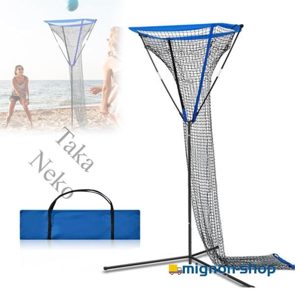バレーボール 練習 ネット 屋外 屋内 ポータブル ビーチバレー 練習器具 セッタ