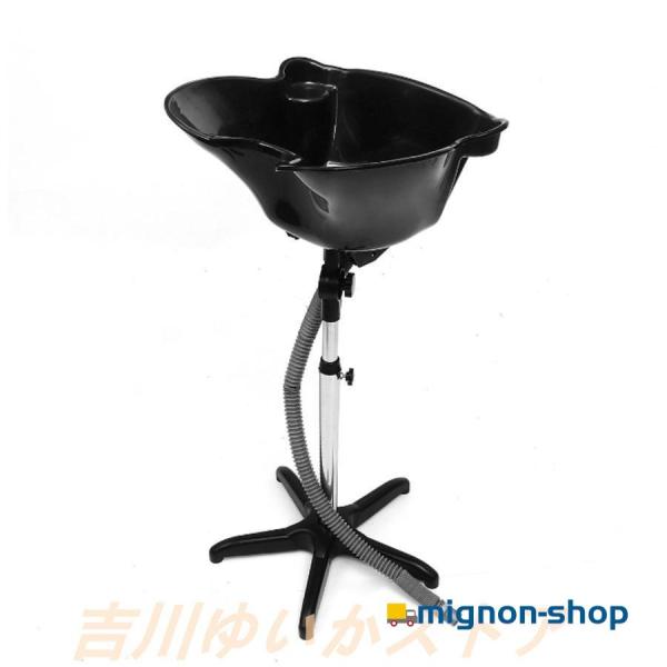 ポータブルヘア洗面器シャンプーボウル 洗髪槽 移動式シャンプー台ドレン付き 美容院サロン髪洗浄モバイルシャンプーボウル 調節可能な 美容サロンツール 壁掛け