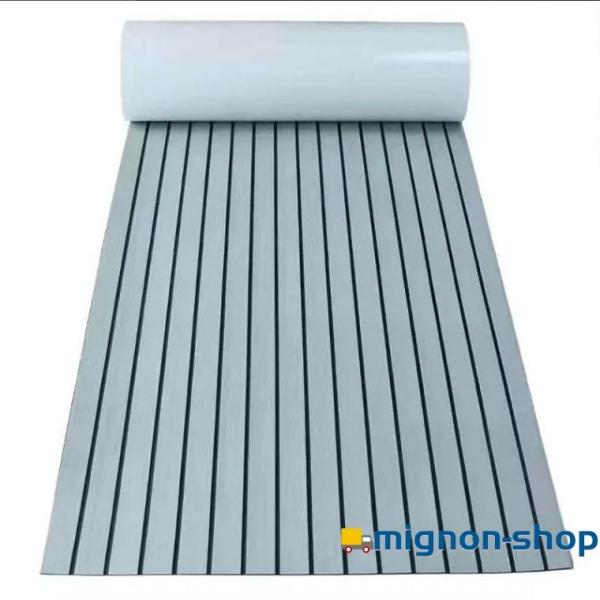 デッキシート 240 x 90cm デッキマット 船 高強度 接着剤ボート デッキシート 滑り止め フェイクティークボート ボート用