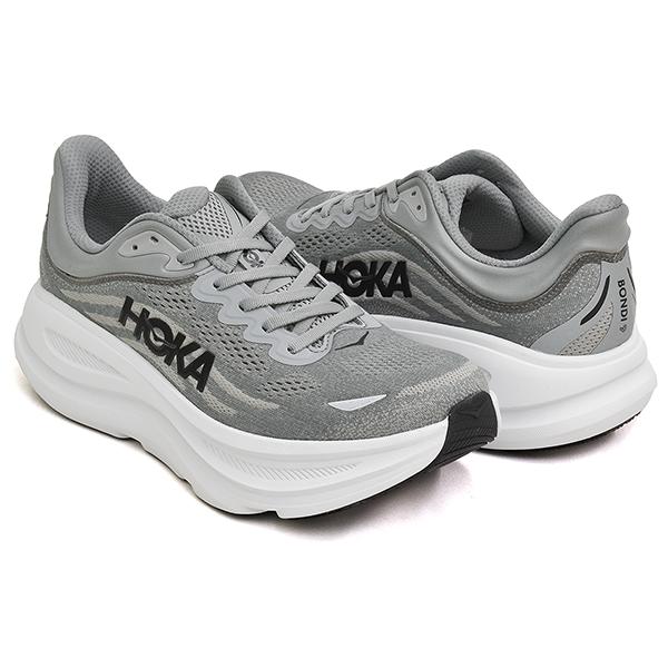 【並行輸入品】HOKA BONDI 9 [ホカ ボンダイ 9 メンズ] GALACTIC GREY / STELLAR GREY