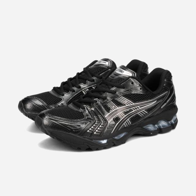 アシックス ゲルカヤノ 14 ブラック ピュアシルバー asics GEL-KAYANO 14 BLACK/PURE SILVER 1201a019-006