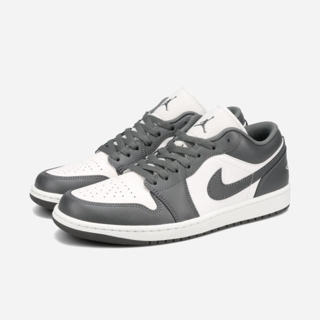 NIKE AIR JORDAN 1 LOW ナイキ エア ジョーダン 1 ロー メンズ IRON GREY/SUMMIT WHITE グレー 553558-044