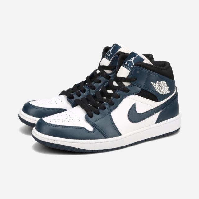 NIKE AIR JORDAN 1 MID ナイキ エアジョーダン 1 ミッド メンズ ARMONY NAVY/WHITE/BLACK ネイビー 554724-411
