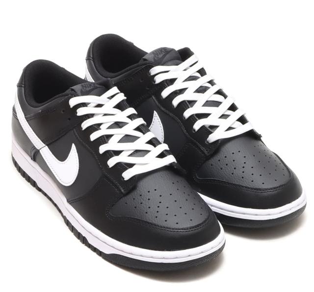 [ナイキ] ダンク ロー レトロ [DUNK LOW RETRO] ブラック/ホワイト DJ6188-002 正規品