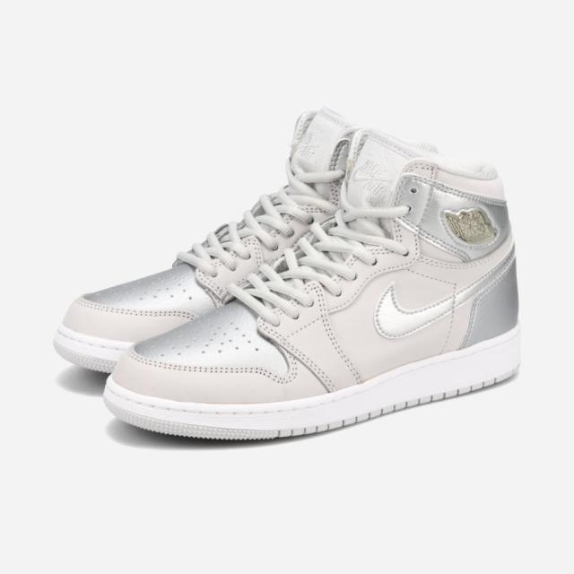 NIKE AIR JORDAN 1 RETRO HIGH OG CO.JP GS【TOKYO】 ナイキ エア ジョーダン 1 レトロ ハイ OG GS NEUTRAL GREY/LLIC SILVER/WHITE 575441-029