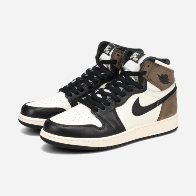 NIKE AIR JORDAN 1 RETRO HIGH OG GS 【DARK MOCHA】 ナイキ エア ジョーダン 1 レトロ ハイ OG GS SAIL/DARK MOCHA/BLACK/BLACK 575441-105