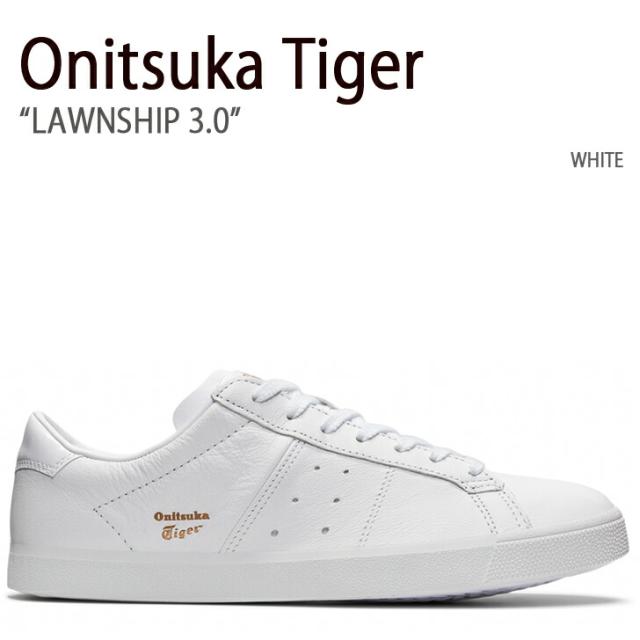 Onitsuka Tiger オニツカタイガー スニーカー LAWNSHIP 3.0 WHITE ローンシップ 3.0 ホワイト メンズ レディース 男性用 女性用 男女兼用 1183A568.100