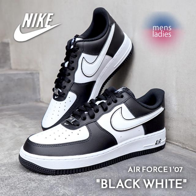 NIKE AIR FORCE 1 07 BLACK WHITE ナイキ エアフォース スニーカー ( 白 ホワイト 黒 ブラック メンズ PANDA パンダ DV0788-001 )