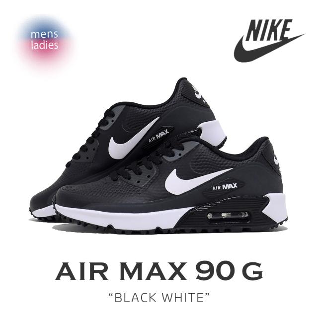NIKE AIR MAX 90 G BLACK WHITE ナイキ エアマックス ゴルフ スニーカー ( GOLF 黒 ブラック 白 ホワイト メンズ ゴルフシューズ CU9978-002 )