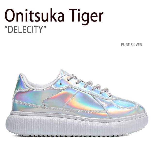 Onitsuka Tiger オニツカタイガー スニーカー DELECITY PURE SILVER デレシティ ピュアシルバー