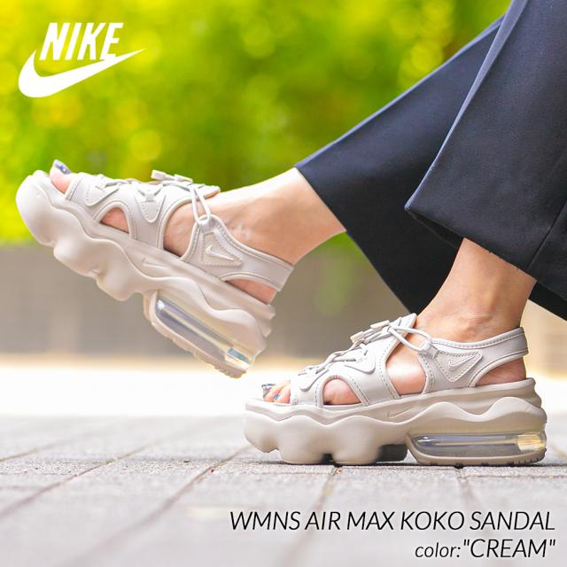 NIKE WMNS AIR MAX KOKO SANDAL CREAM ナイキ ウィメンズ エアマックス ココ サンダル スニーカー ( ベージュ クリーム レディース ウィメンズ HF4265-299 )