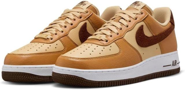 [ナイキ] エア フォース 1 '07 ネクスト ネイチャー [W AIR FORCE 1 '07 NN] フラックス/セサミ/ホワイト/カカオワオ HQ3905-200