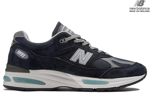 NEW BALANCE U991NV2 V2「Made in UK」 NAVY WIDTH:D ニューバランス U991NV2 ネイビー  Dワイズ Made in U.K. 991 V2 England FuelCell メンズ スニーカー