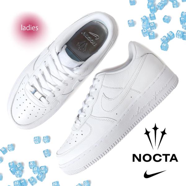Drake NOCTA × NIKE ドレイク ノクタ ナイキ エアフォース スニーカー AIR FORCE 1 GS WHITE ( 白 ホワイト レディース ウィメンズ FV9918-100 )