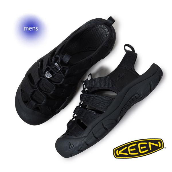 KEEN キーン ニューポート エイチツー サンダル NEWPORT H2 BLACK ( ブラック 黒 アウトドア メンズ 1022258 )