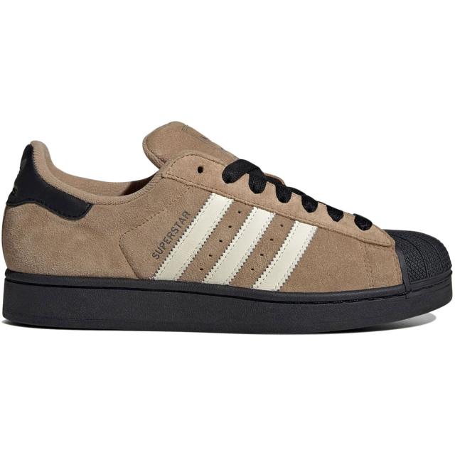 [アディダス] スーパースター II [SUPERSTAR II] Brown/Cream White/Core Black JQ3221