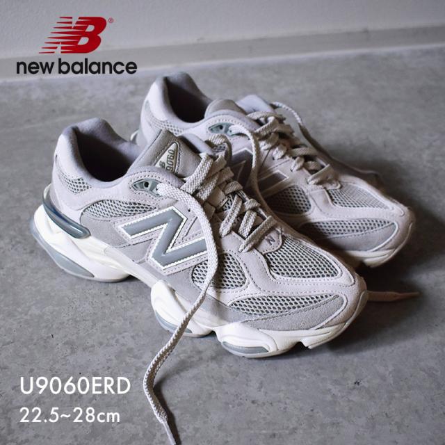 ニューバランス スニーカー レディース メンズ 9060 グレー NEW BALANCE U9060ERD シューズ 靴 スポーティ カジュアル シンプル ブランド ロゴ ローカット 人気 通勤 通学 学生 おでかけ タウンユース 履きやすい 歩きやすい オシャレ