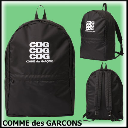 【COMME des GARCONS】コムデギャルソン CDG ロゴ バッグ リュック バックパック コム・デ・ギャルソン 高級リュック ブランドリュック メンズ おしゃれ お洒落 ストリート系 男性 コムデギャルソンリュック メンズリュック