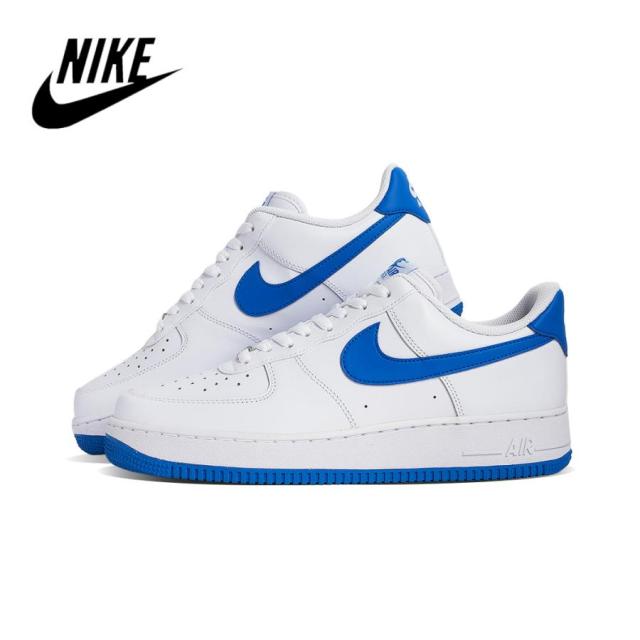 NIKE AIR FORCE 1 07 White / Photo Blue ナイキ エアフォース スニーカー ( 白 青 ホワイト ブルー FJ4146-103 )