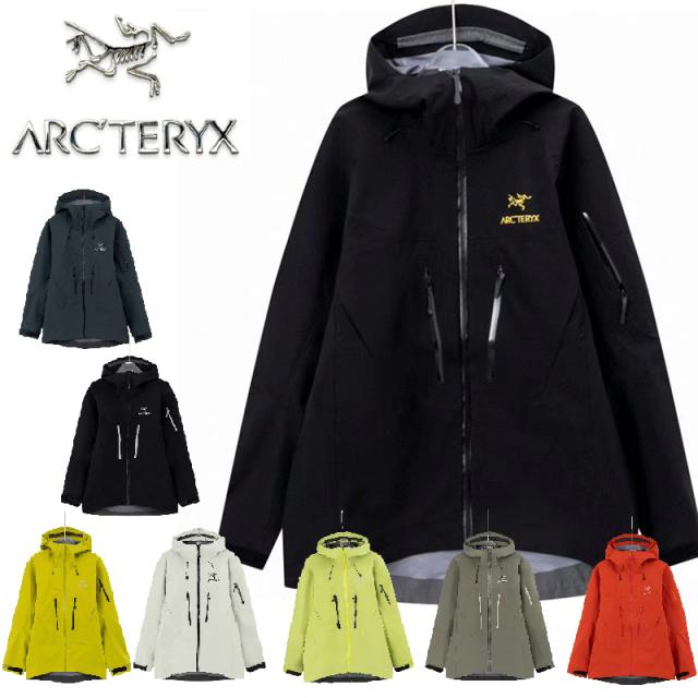 ARCTERYX アークテリクス アルファ SV 6 ジャケット GORE-TEXシェル ジャケット ALPHA SV JACKET BLACK アウトドア ハイキング