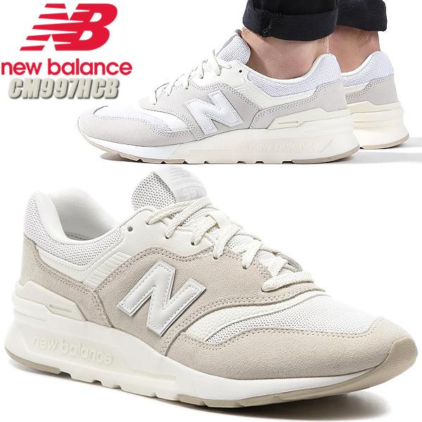 NEW BALANCE CM997HCB width D IVORY ニューバランス CM997H アイボリー WHITE ホワイト スニーカー