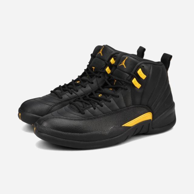 NIKE AIR JORDAN 12 RETRO ナイキ エア ジョーダン 12 レトロ メンズ スニーカー ハイカット BLACK/TAXI ブラック イエロー CT8013-071