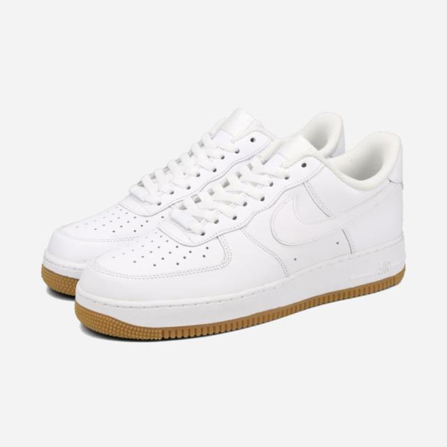ナイキ エアフォース 1 '07 NIKE AIR FORCE 1 07 white/wht-gum light brown dj2739-100 ホワイト ガム ライトブラウン AF1 白 メンズ エア フォース ワン ロー